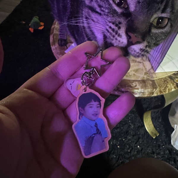 Stray Kids Childhood Photo Keychain, Skz KPOP Idols Keychains With ...