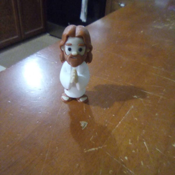 3d-printed Miniature Jesus Figurine – A Modern Symbol of Faith- Pocket ...