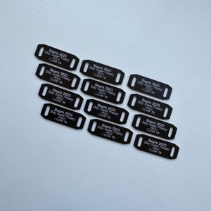 Shoe Tag Custom Shoe Tag Personalized Shoe Charm Engraved Shoelace Tag ...