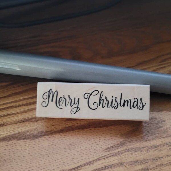 Handwritten Script Rubber Stamp From Oldislandstamps - Etsy