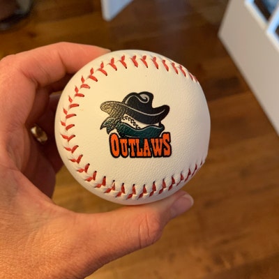 Personalized Baseball Custom Text or Logo, Custom Baseball, Printed ...