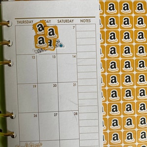 IEP Mini Label Tracker Planner Stickers Removable Stickers - Etsy