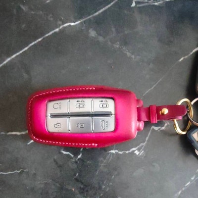 2023 2024 Mini Cooper S JCW Key Fob Cover, Leather Key Case for Keyless ...