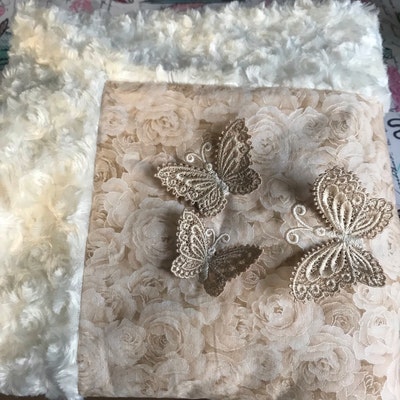 Butterfly 3D Three-dimensional, 3 Dimensional FSL Free Standing Lace ...
