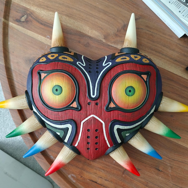 The Legend of Zelda: Majora's Mask Stone Mask - Handmade Cosplay ...