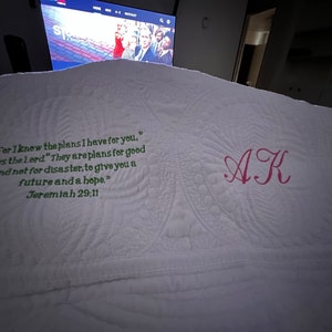 Lap Size Prayer Blanket - Etsy