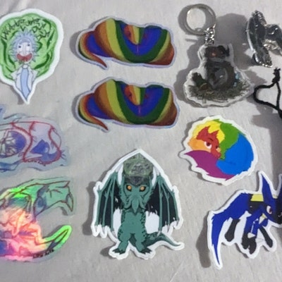 Pride Snake Stickers stardust Holo by NRW Artz - Etsy