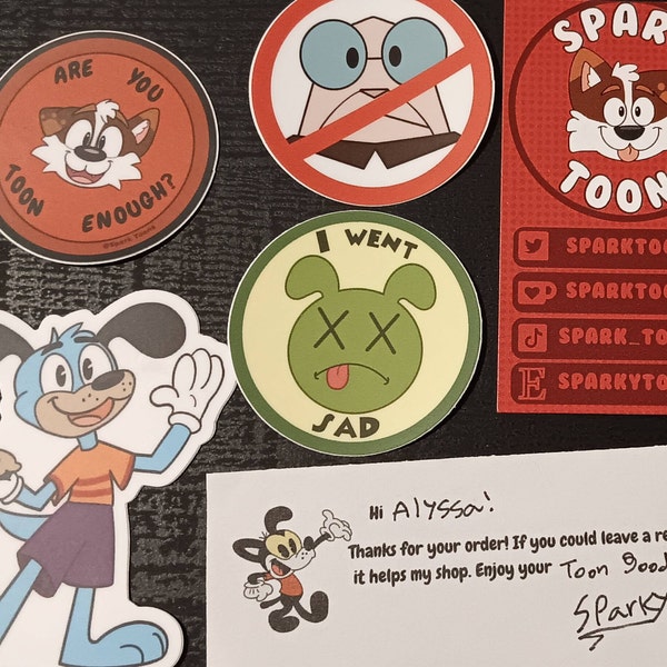 Toontown Stickers - Etsy