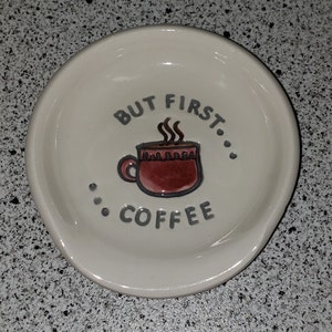 But First Coffee Spoon Rest Funny Spoon Rest Spoon Holder for Stove ...