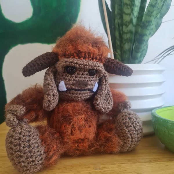 MADE TO ORDER Large or Small Ludo From the Labyrinth Plush Crochet ...