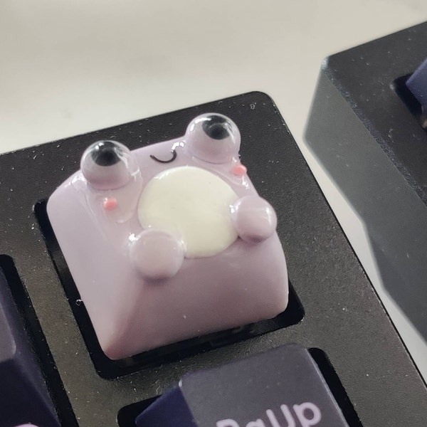 Frog Keycap Artisan Kawaii Keycap Cute Keycap - Etsy
