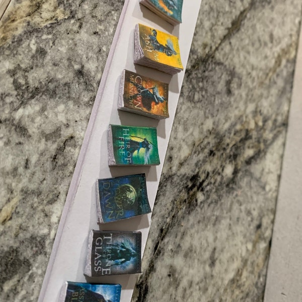 MEGA Set of 225 Miniature Book Covers 1:12 Scale Downloadable Printable ...