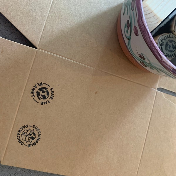 Mini Recycle Symbol Stamp for Recycling Labels, Eco Friendly Packaging ...