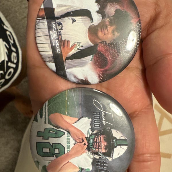 Football Team Custom Photo Pins - Etsy