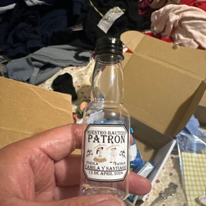 Custom Patron Label, Liquor Label, Graduation Bottle Labels, Grad Gift ...