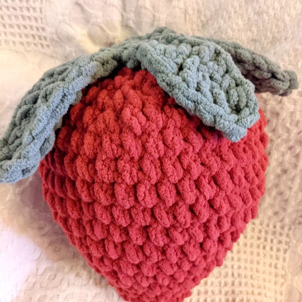 Strawberry Plushie Crochet Pattern Downloadable PDF - Etsy