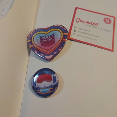 Kawaii Transformers Buttons - Etsy