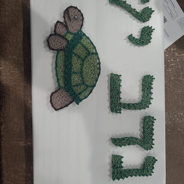 Letter String Art, Alphabet String Art, Initial String Art - Etsy