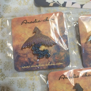 Original Eclipse Phoenix Hard Enamel Pins Lapel Pins | Etsy