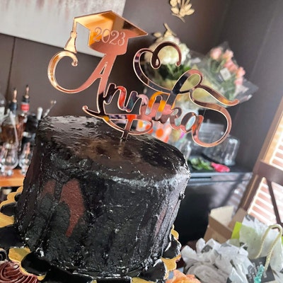 Personalized High School Graduation Logo Wood Crate Gift - Etsy