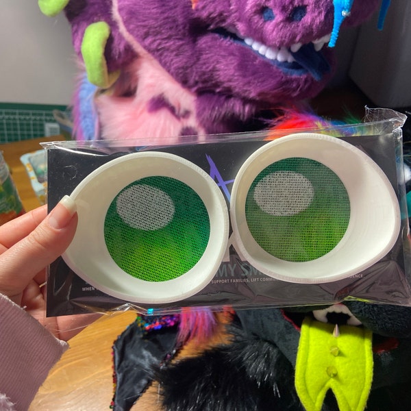 Large Toony Follow Me Eyes for Costumes, Fursuits and Mascots, 1 Pair ...