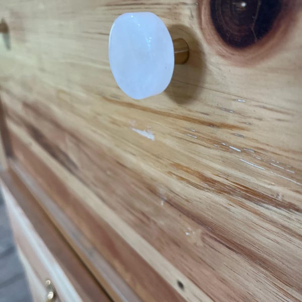 Solid Walnut Drawer Pulls, Wood Cabinet Knobs Handle Pull, IKEA Handle ...