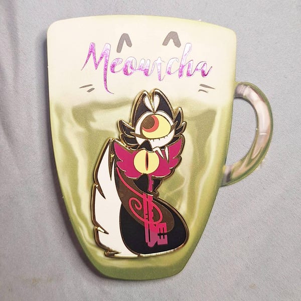 Golden Hour a Hazbin Hotel Radiohusk Enamel Pin - Etsy