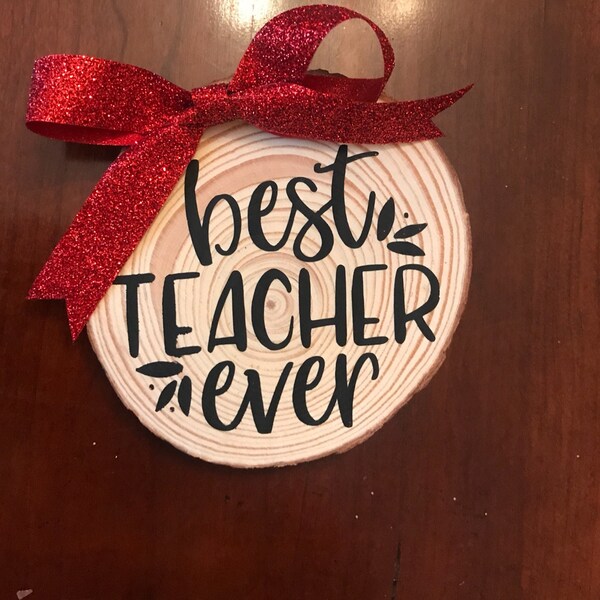 Teacher Appreciation Svg, Teacher Svg, Best Teacher Ever Svg, Year End ...