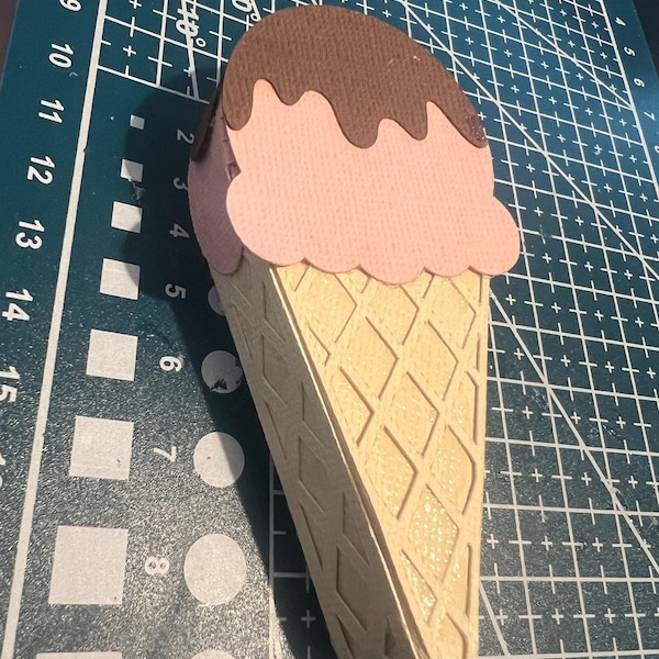 Ice Cream Cone Boxes SVG Cut File / Wedding Favour / DIY Treat Box ...