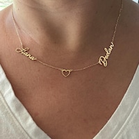 Cross Name Necklace,baptism Gift,personalized Cross Necklace, With Name ...