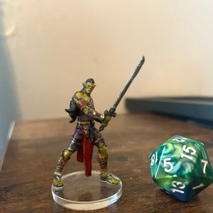 Yellow Cultist D&D Villain 3D Printed Resin Miniature by Astland 3D ...