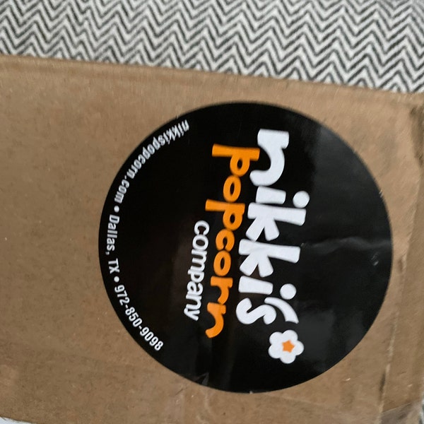 Customizable Popcorn & Candy Snacks Care Package - Etsy