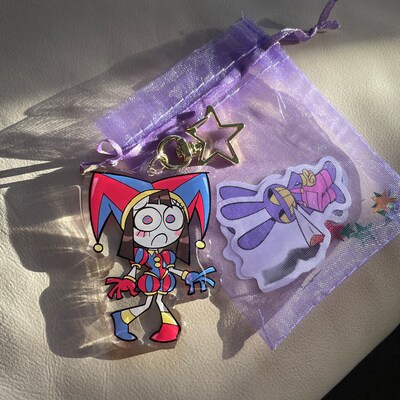 The Amazing Digital Circus Charms - Etsy