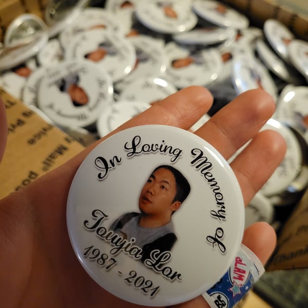 100 in Loving Memory of Rest in Peace 2 Inch Pin Back Buttons - Etsy