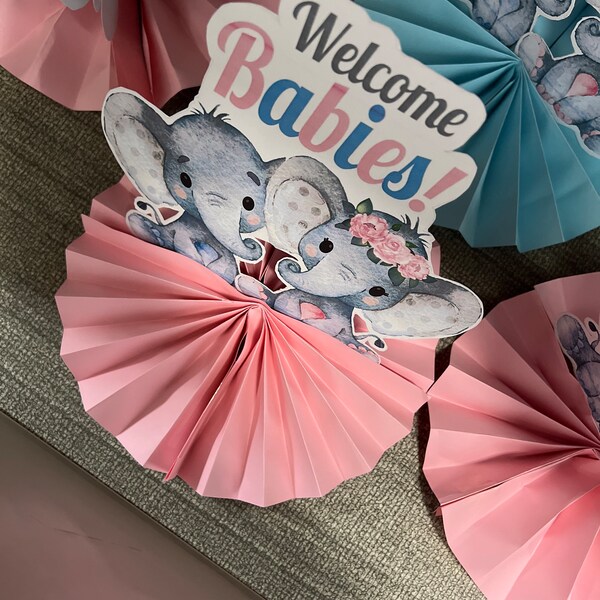 Girl Elephant SVG, Vector Clip Art, Baby Girl Elephant for Baby Shower ...