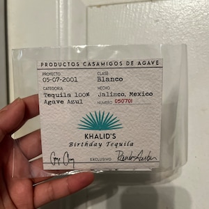 PRINT AT HOME: Pink Whitney Custom Sticker Label Digital - Etsy