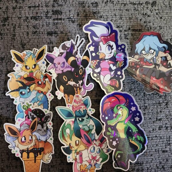 Shigaraki Tomura / Gyutaro Holographic Sticker - Etsy
