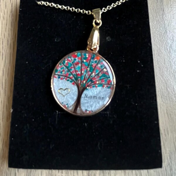 Personalizable Tree of Life With Locks of Hair or Fur, Pendant ...
