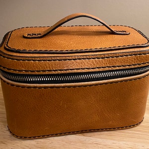 Leather Box Pattern Toiletry Bag Pattern Leather DIY Pdf Download ...