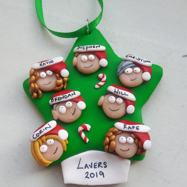 Gift Ideas Xmas Tree Decoration Personalised Christmas Decoration ...