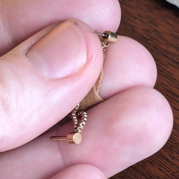 NEW ‣ BEATTI Draping Chain Collection! Double Chain Theadless End ...