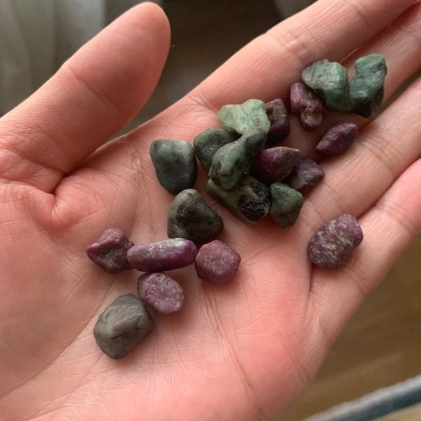 10 Piece Natural Ruby Rough/ruby Gemstone /ruby Raw/red Ruby /precious Ruby Rough/ruby Jewelry ...