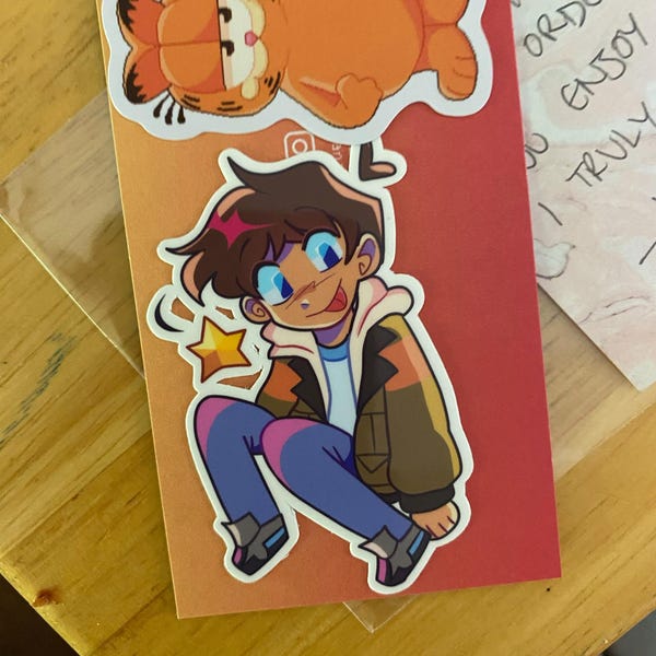 Ticci Toby Sticker | 2.5" Laminated Vinyl Sticker | Creepypasta | Toby ...