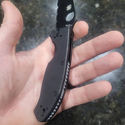Custom Snap in Back Spacer for the Spyderco Yojimbo 2 - Etsy