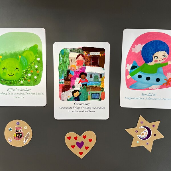 Inner Joy Oracle -inner Child Oracle Deck, Cute Oracle Deck, Inner ...