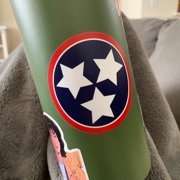 Tennessee Tristar Sticker - Etsy