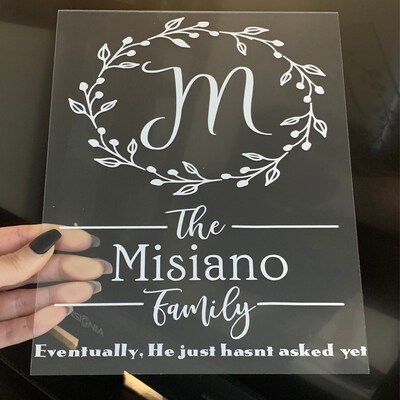 Family Name Svg Cut File. Family Last Name Svg Design. Monogram Initial ...