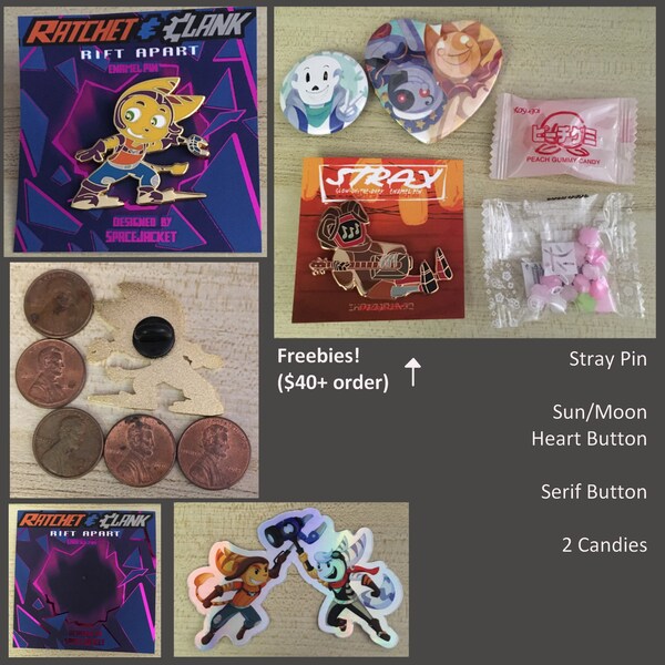 Ratchet and Rivet Enamel Pin + Free Sticker - Etsy