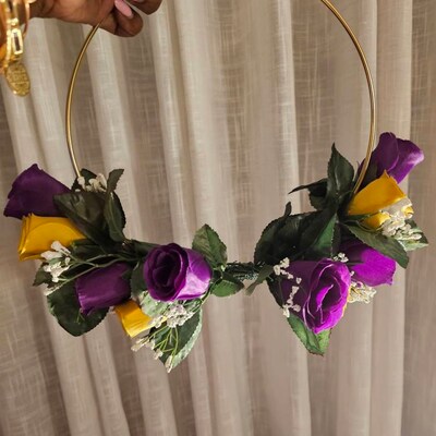 14 Gray Roses Buds, Long Stems, Bush Bouquet, Artificial Roses, Silk ...