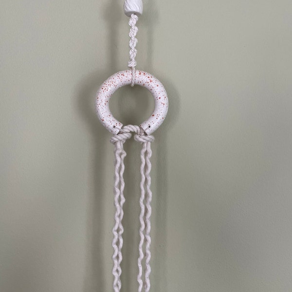 Made to Order - Ceramic Link Chain Wall Hanging, Stoneware Chain ...